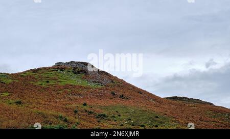 Allt An Duin Skelpick broch, Strath Naver, site of ruins Stock Photo ...