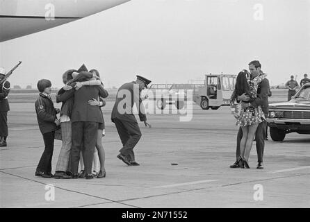 Brig. Gen. Ralph Saunders, 60th MAC Wing Commander, returns the fallen ...
