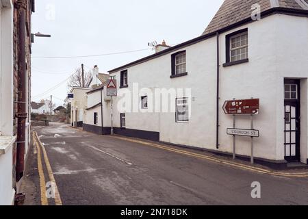 Colhugh Street, Llantwit Major in the Vale of Glamorgan, South Wales ...