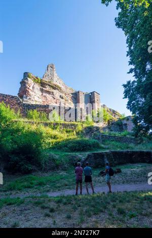 Lembach: Fleckenstein Castle in Palatinate Forest-North Vosges ...