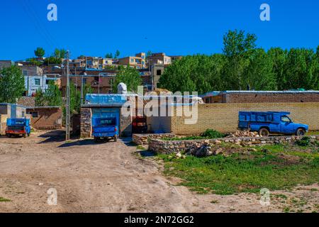 The town of Takab in West Azerbaijan Province, Iran Stock Photo - Alamy