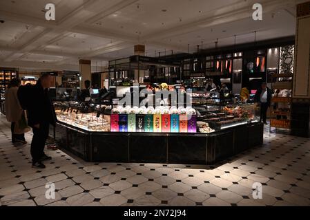 Harrods food halls serve culinary delights from all over the globe ...