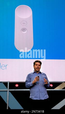 CTO Epic Games Kim Libreri speaks during the CES 2023 media day at the ...