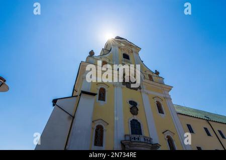 Prievidza (Priwitz): Church of the Holy Trinity (Kostol Najsvätejšej ...