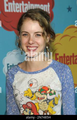 Actress Laura Wiggins attends Entertainment Weekly's Comic-Con ...