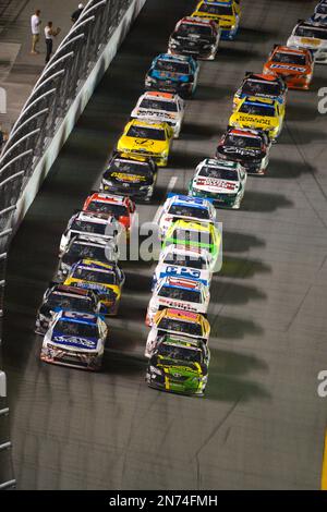 Matt Kenseth (18) and Austin Dillon (3) during the NASCAR Nationwide ...