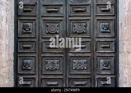 Scenic church of Purgatory in the city center of Matera, Italy Stock ...