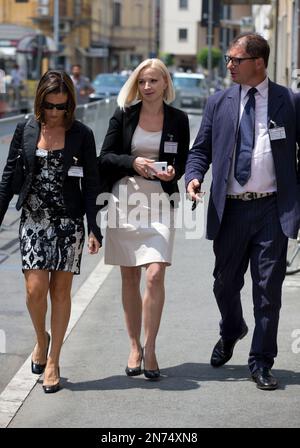 Domnica Cemortan, a young Moldovan woman who says she was called to the ...