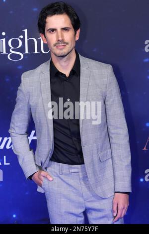 Mexico City, Mexico - February 09. Claudio Roca, during the blue carpet ...