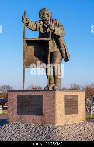 Dike Builders Monument, in memory of all the people who built dikes ...