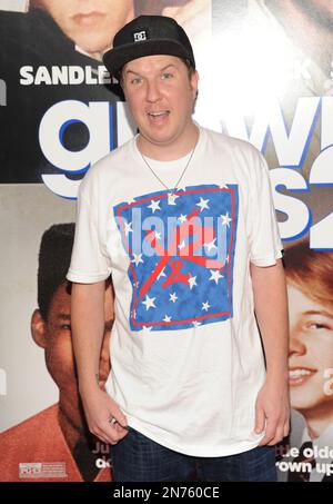 Actor and comedian Nick Swardson attends the premiere of "Grown Ups 2 ...