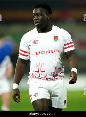 England's Asher Opoku-Fordjour during the Quilter Nations Series match ...