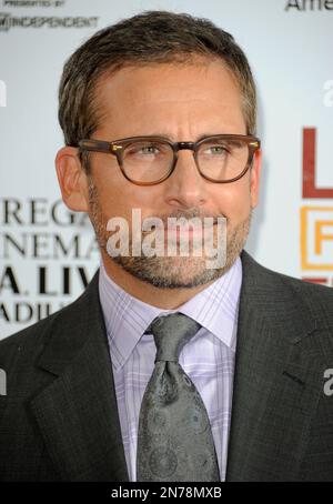 Steve Carell arrives at the closing night of the LA Film Festival and ...