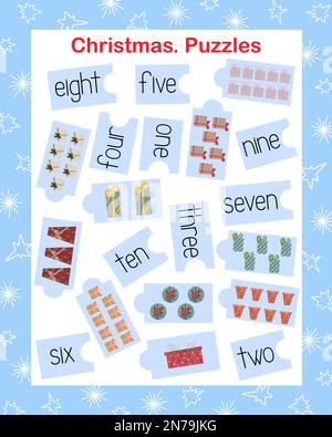 Christmas Numbers To Print