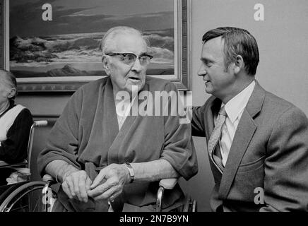 George Trafton, left, a legend in Chicago for his antics off and on the ...