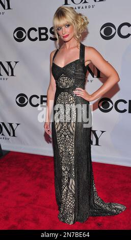 Beth Behrs on the red carpet at the CFDA Awards, New York, NY, 6th June ...