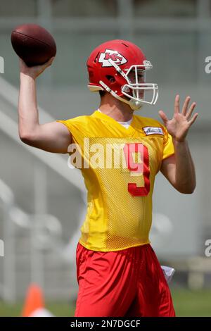 Kansas City Chiefs quarterback Tyler Palko plays during an NFL football ...