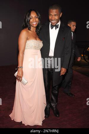Katonya Breaux Riley and Frank Ocean attend the TIME's 100 Most ...