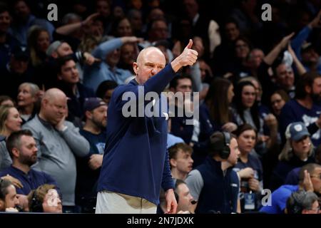 INDIANAPOLIS, IN - FEBRUARY 10: Butler Bulldogs head coach Thad Matta ...