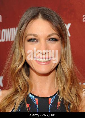 Actor Natalie Zea arrives at FOX's "The Following" finale screening at ...