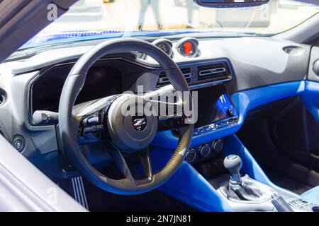 Chicago, IL, USA - February 6, 2023: Interior of the German submarine U ...