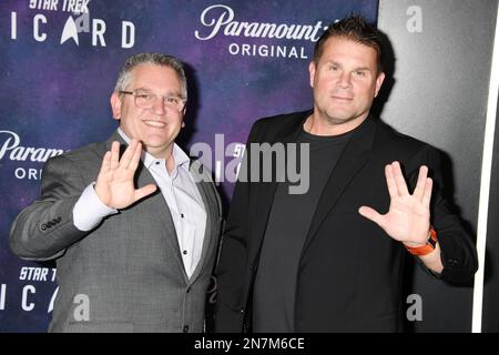 (L-R) Trevor Roth and Rod Roddenberry at the Paramount+ Original Series ...