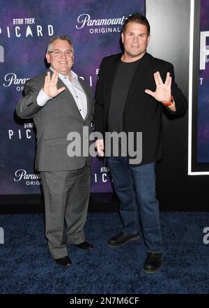 (L-R) Trevor Roth and Rod Roddenberry at the Paramount+ Original Series ...