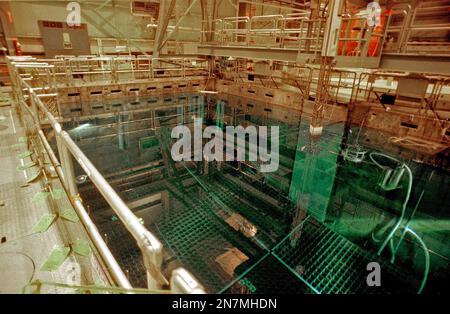 Nuclear Waste Storage Pool Stock Photo - Alamy