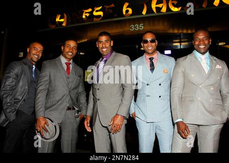 The cast of Zane's The Jump Off actors (L-R) Sean Riggs, Amin Joseph ...