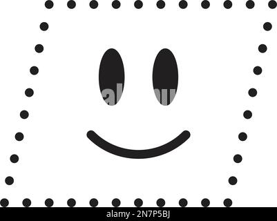 Dotted parallelogram shape for tracing lines for preschool and ...