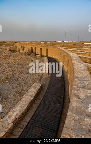 Ancient city of Ur, Ahwar of southern Iraq, Unesco site, Iraq Stock ...