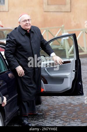 Argentine Cardinal Leonardo Sandri at the Vatican, Nov. 24, 2007. (AP ...