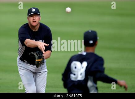 This is a 2013 photo of Luke Murton of the New York Yankees baseball ...