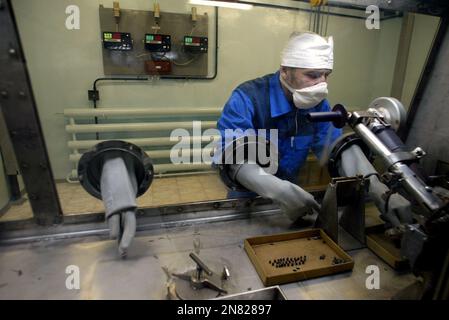 Nuclear Fuel Pellets Stock Photo - Alamy