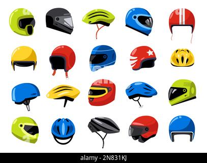 Racing helmets vector icon, flat design, long shadow Stock Vector Image ...