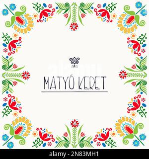 Vector Hungarian traditional frame 5 Stock Vector Image & Art - Alamy
