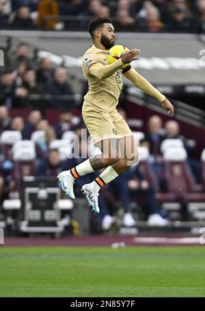 Reece James during the Premier League match between Chelsea and Everton ...