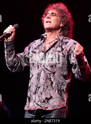 Mickey Thomas, singer for the classic-rock band Starship, performs at ...