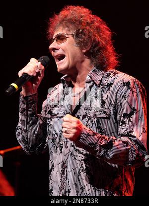 Mickey Thomas, singer for the classic-rock band Starship, performs at ...