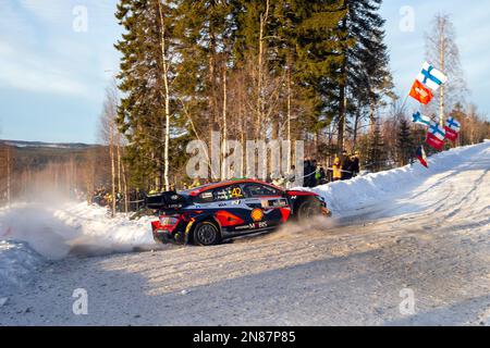 UMEÅ 20230211 Craig Breen, Ireland and James Fulton, Ireland, Hyundai ...