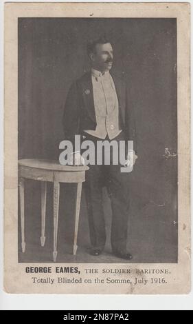 Blind Soldiers At St. Dunstans Ww1 Stock Photo - Alamy