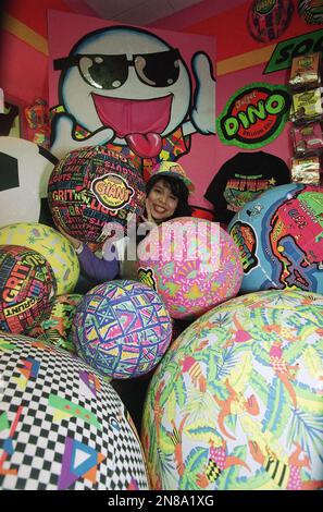 Mary Rodas, 18, vice president of Catco Inc., a $70 million-a-year ...