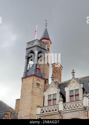 The Gruuthuse House, a 13th century medieval mansion that once belonged ...