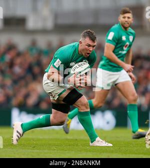 11th February 2023; Aviva Stadium, Dublin, Ireland: Six Nations International Rugby, Ireland ...
