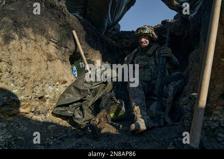 A soldier of the Ukrainian 3rd Army Assault Brigade of the Special ...