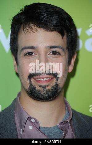 Lin-Manuel Miranda attends the NBC Universal Winter TCA Tour at the ...