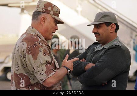 LT. GEN. Khalid Bin Sultan Bin Abdul Aziz, commander of the Joint ...
