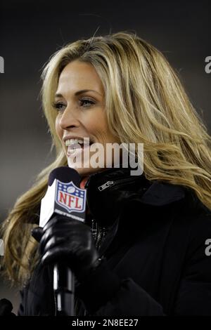 NFL Network's Alex Flanagan before an NFL football game between the ...