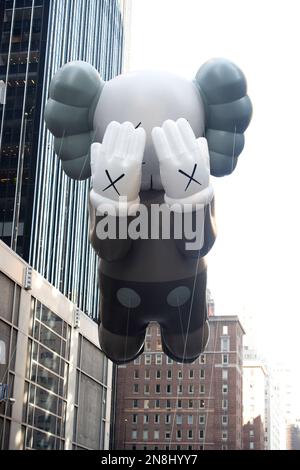 Macy's Thanksgiving Parade Kaws Companion. Balloon comic strip ...