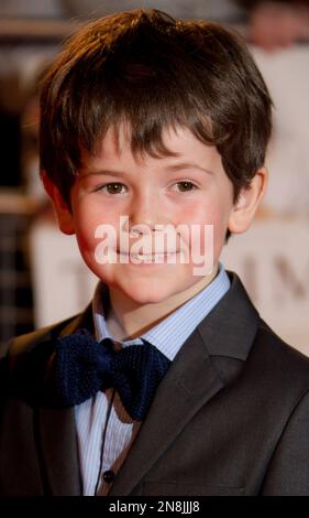 Oaklee Pendergast arrives at the premiere of The Impossible, at the BFI ...